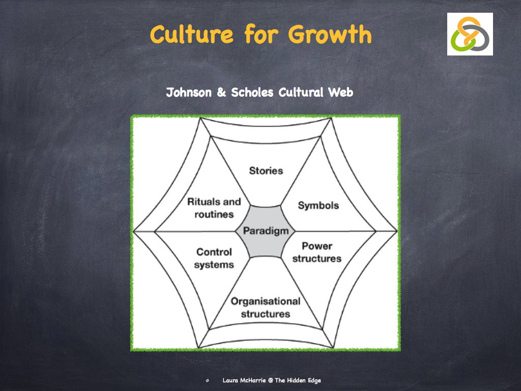 Johnson & Scholes Cultural Web – Laura McHarrie @ The Hidden Edge