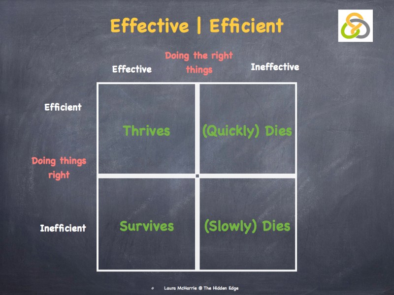 Effective|Efficiency Matrix – Laura McHarrie @ The Hidden Edge