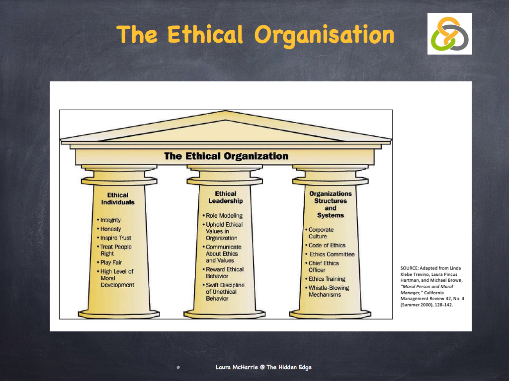 Robinson’s Business Ethics Synergy Star – Laura McHarrie @ The Hidden Edge