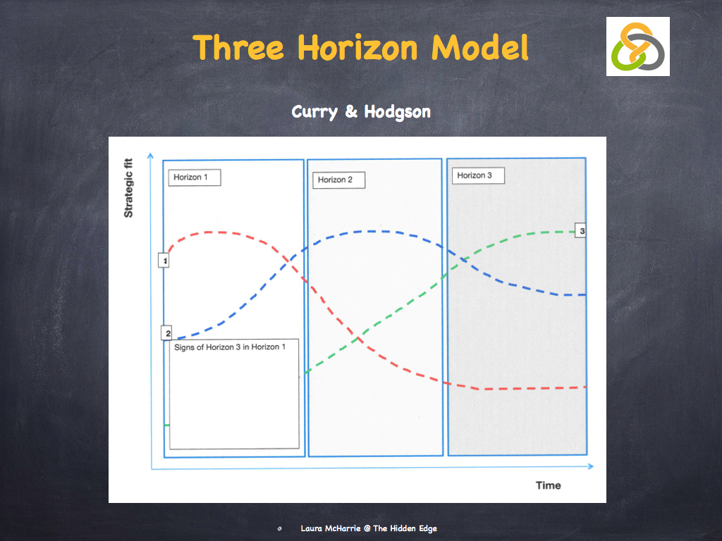 Curry & Hodgson’s 3 Horizon Model – Laura McHarrie @ The Hidden Edge